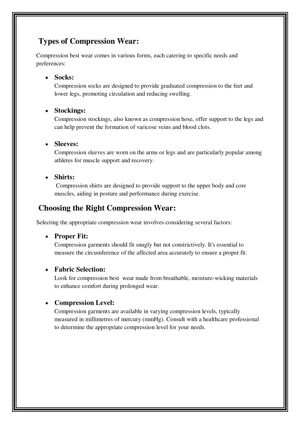 PPT - Unlocking Performance The Power of Compression Wear PowerPoint ...