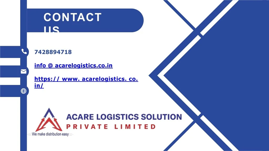 PPT - Acare Logistics - Reliable Normal Mode Transport Service Provider ...