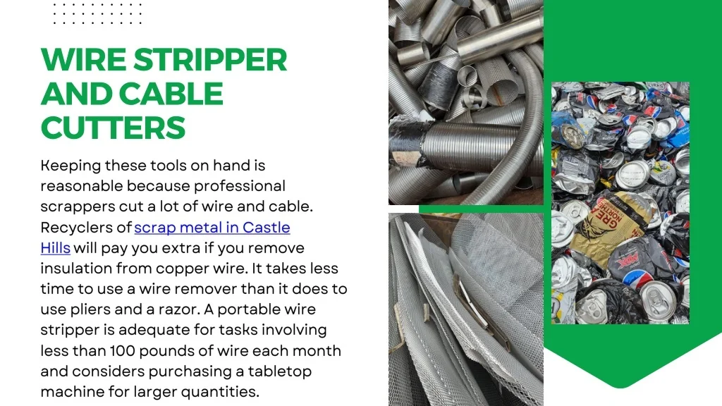 PPT - List of tools used to facilitate scrap metal recycling PowerPoint ...