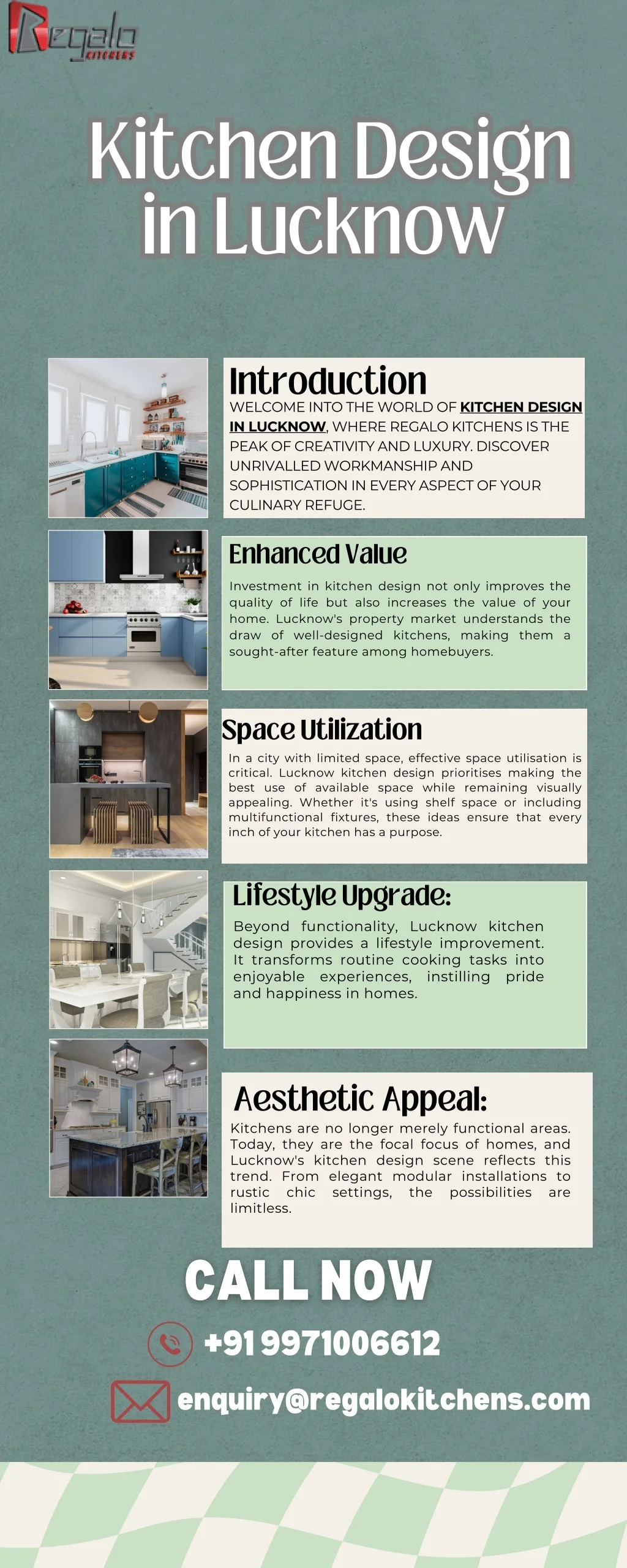 PPT - Kitchen Design in Lucknow | Regalo Kitchens PowerPoint ...