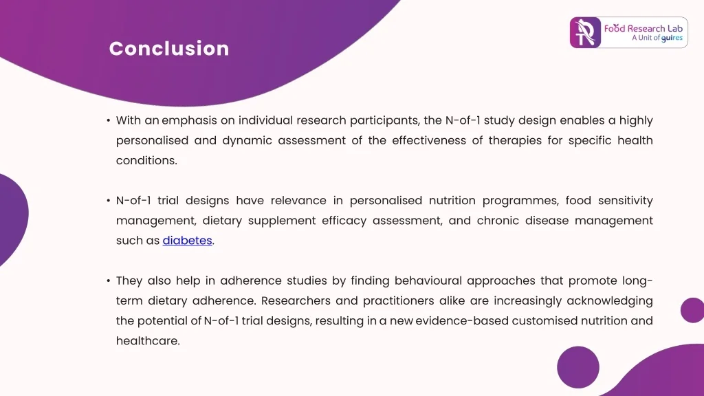 PPT - The Application of N-of-1 clinical trial design in nutrition ...