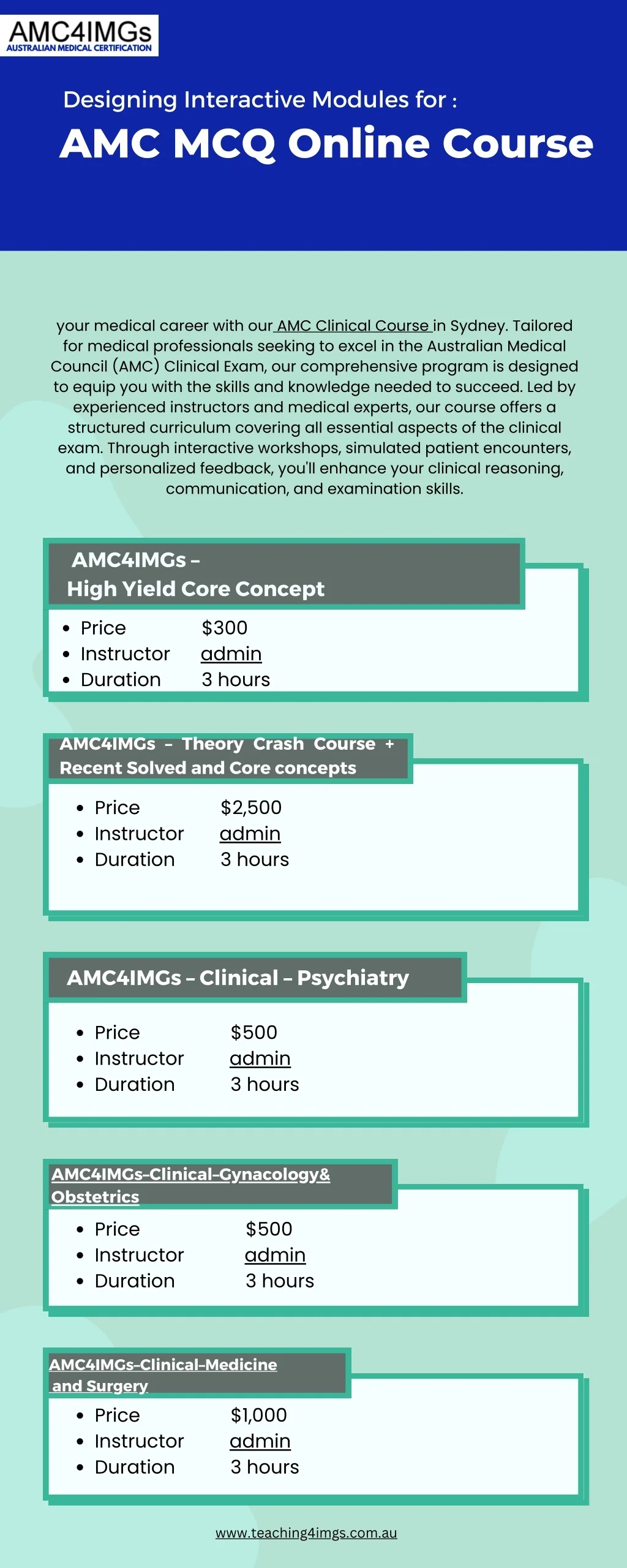 PPT - amc clinical course PowerPoint Presentation, free download - ID ...