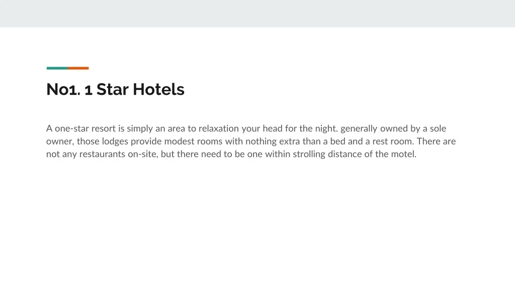 PPT - Difference Between 1,2,3,4,5 _Stars Hotels PowerPoint ...