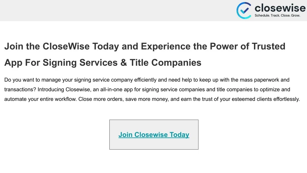 PPT - Why Title Companies Use a Signing Service Company PowerPoint ...