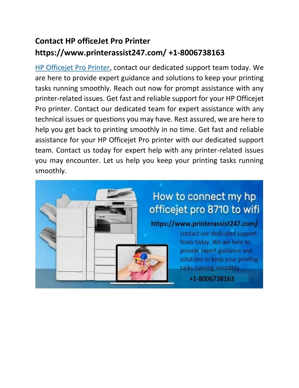 PPT - Contact HP officeJet Pro Printer Support for Fast and Reliable ...