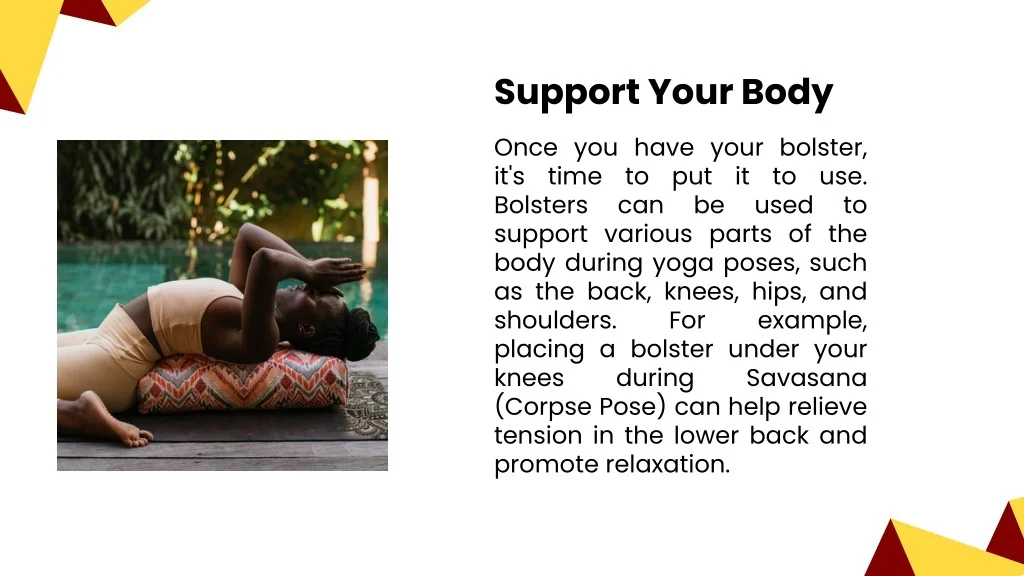 PPT - Yoga Bolster Essentials: Must-Have Tips for Comfort and Alignment ...