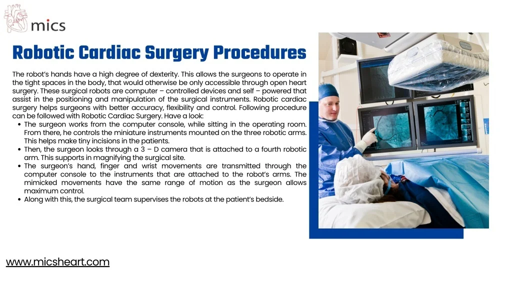 PPT - Robotic Cardiac Surgery Benefits, Risks, Cost, and Success rate ...