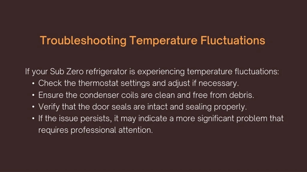 PPT - Troubleshooting Sub Zero Refrigerator Repair PowerPoint Presentation - ID:13082600
