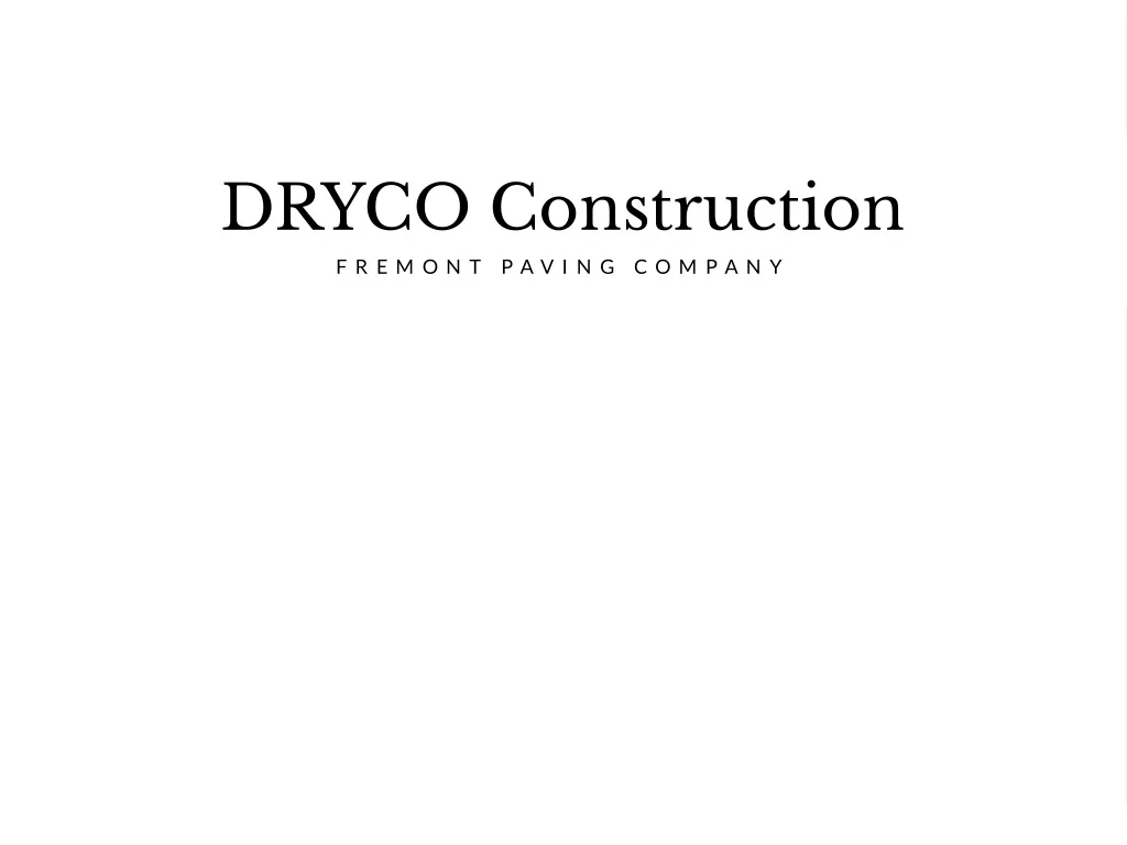 PPT - DRYCO Construction PowerPoint Presentation, free download - ID ...