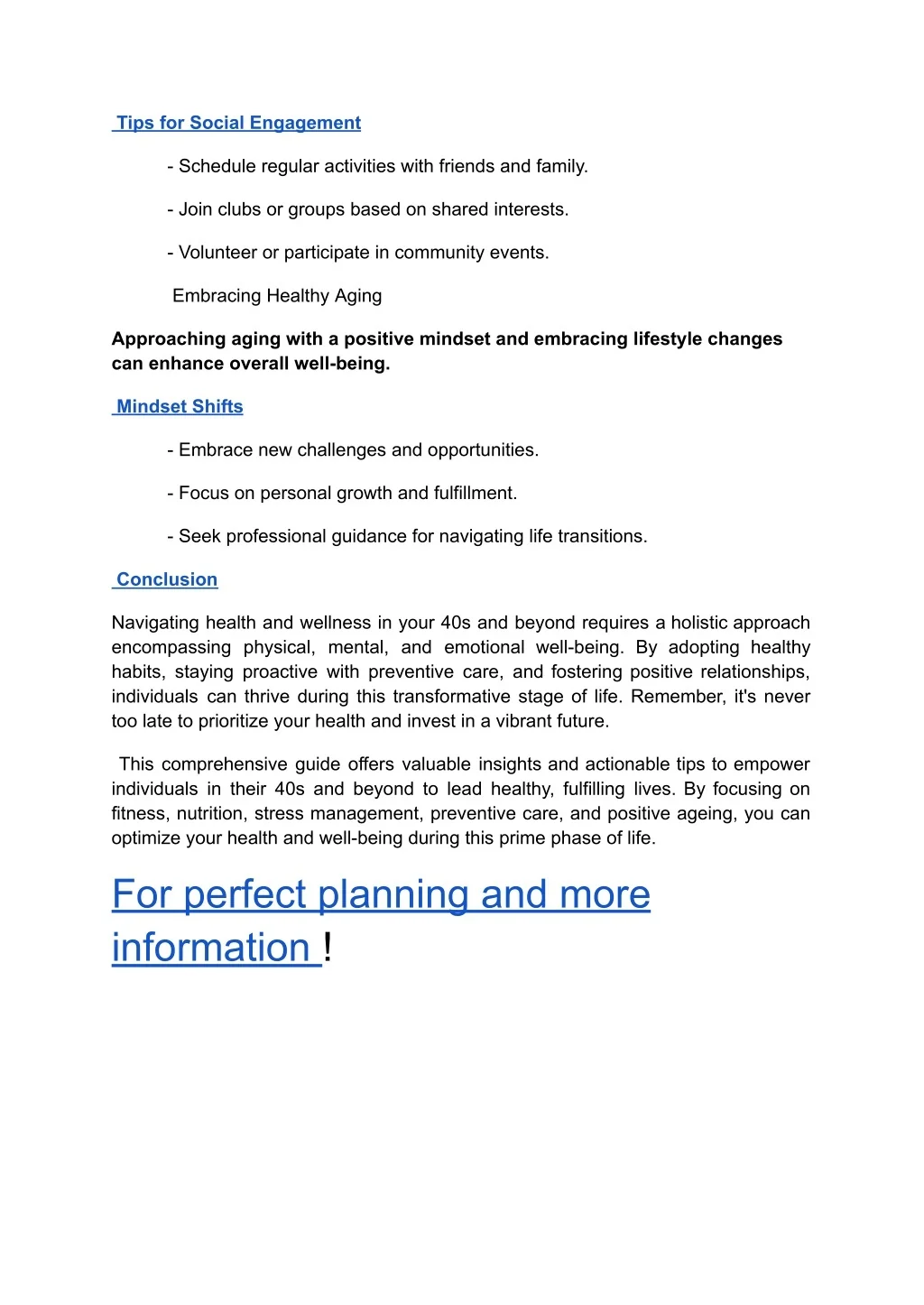 PPT - The Ultimate Guide to Fit 40-Plus Health_ Strategies for Thriving ...