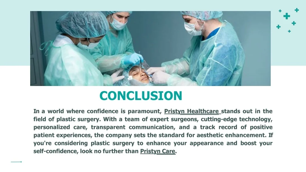 PPT - Enhancing Confidence with Pristyn Care's Plastic Surgery ...