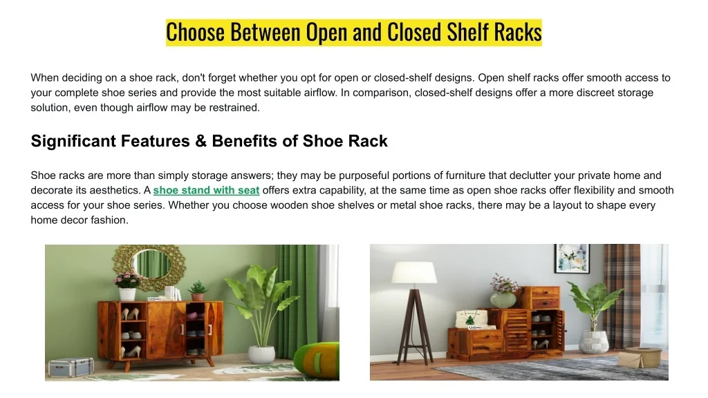 PPT - Discover the Best Shoe Rack Ideas for 2024 PowerPoint ...