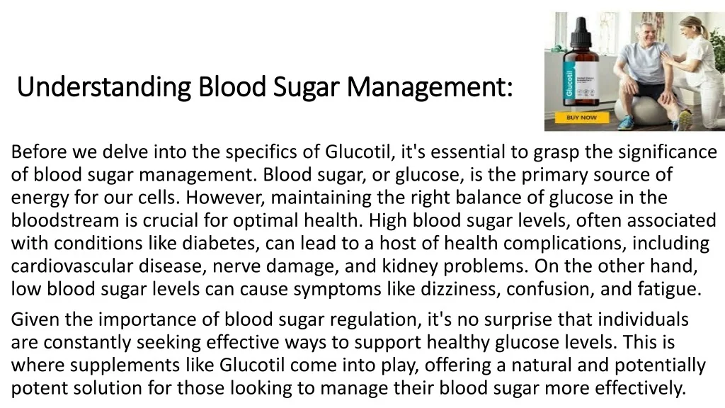 PPT - Unveiling Glucotil: A Comprehensive Review of the Revolutionary ...