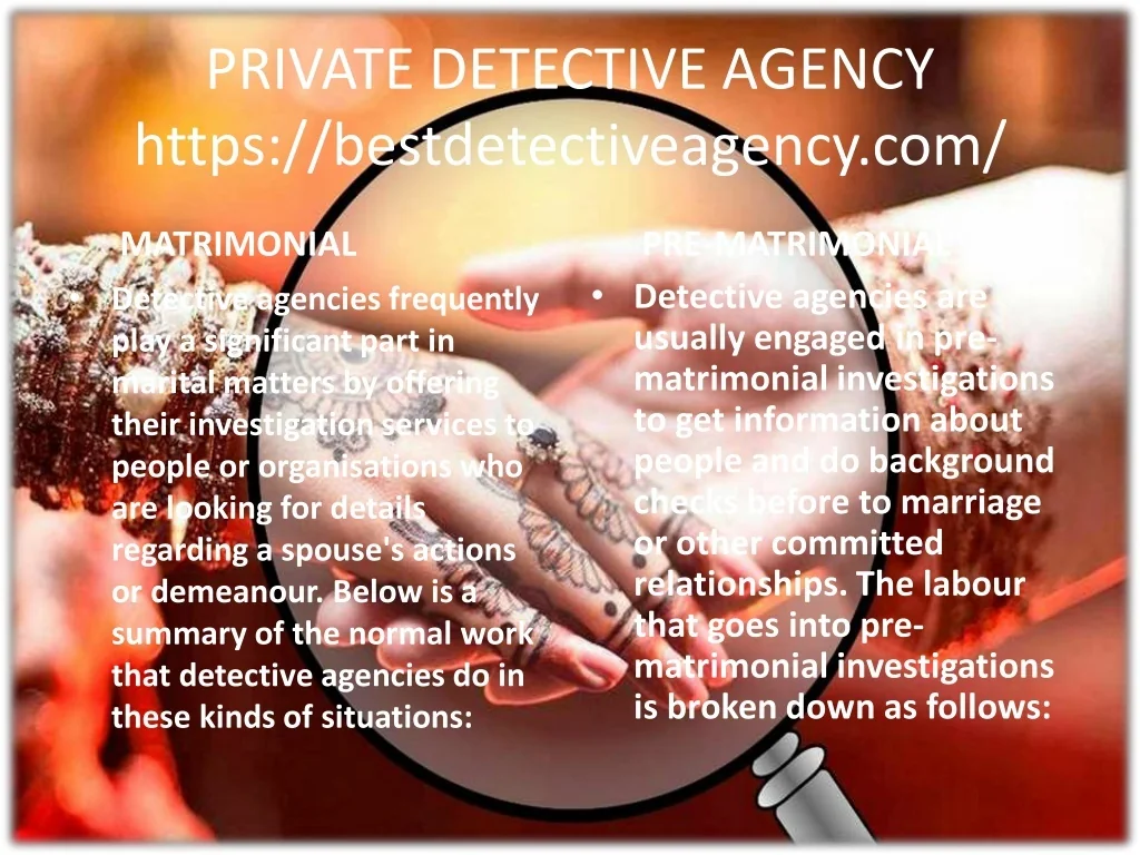 PPT - Best Detective Agency in Delhi PowerPoint Presentation, free ...