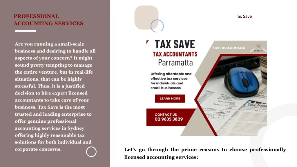 PPT - Hire professional accounting services with 5 best perks ...