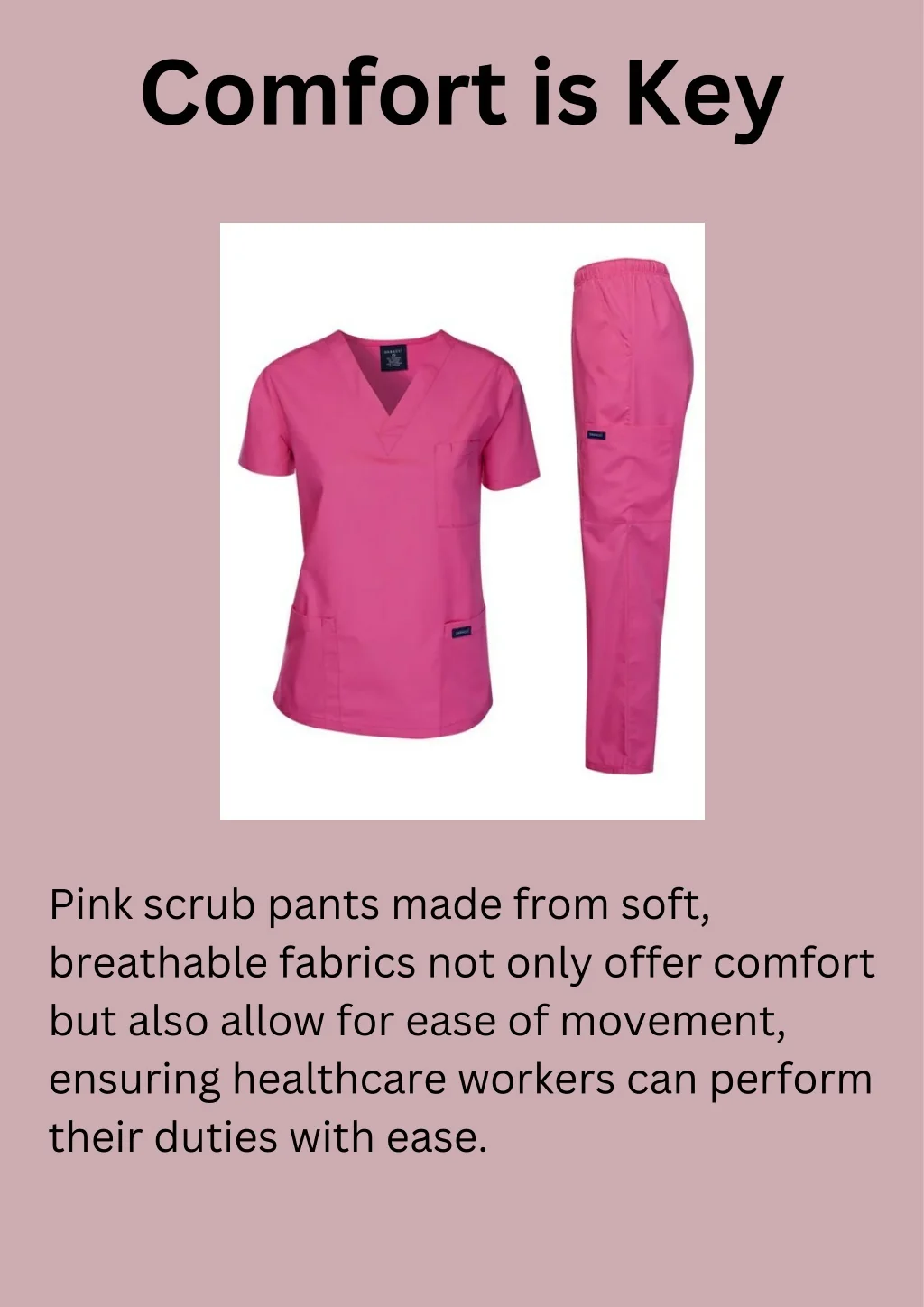 PPT - Pink Scrub Pants: Bringing Style and Comfort to the Healthcare ...