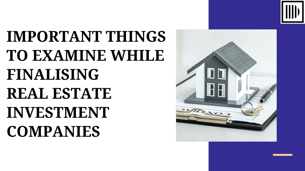 PPT - Important things to examine while finalising real estate ...