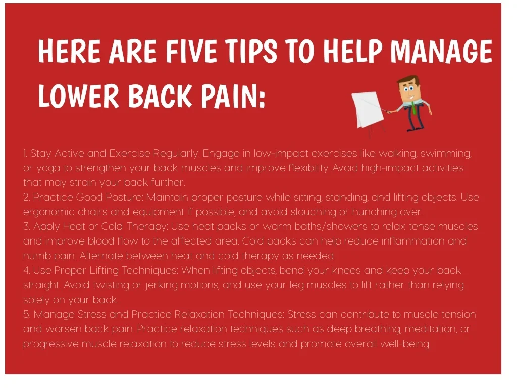 PPT - 5 Easy Tips To Manage Lower Back Pain PowerPoint Presentation ...