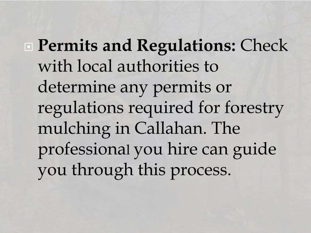 PPT - How Forestry Mulching Can Transform Your Landscaping Design in ...