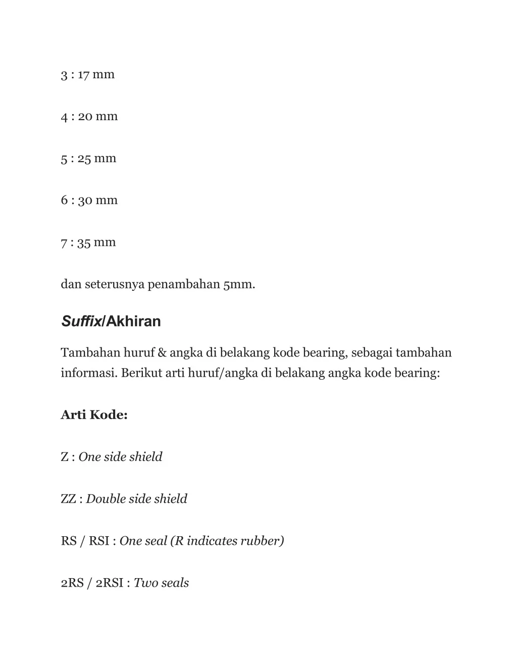 PPT - Cara Baca Kode Bearing dengan Benar PowerPoint Presentation, free ...