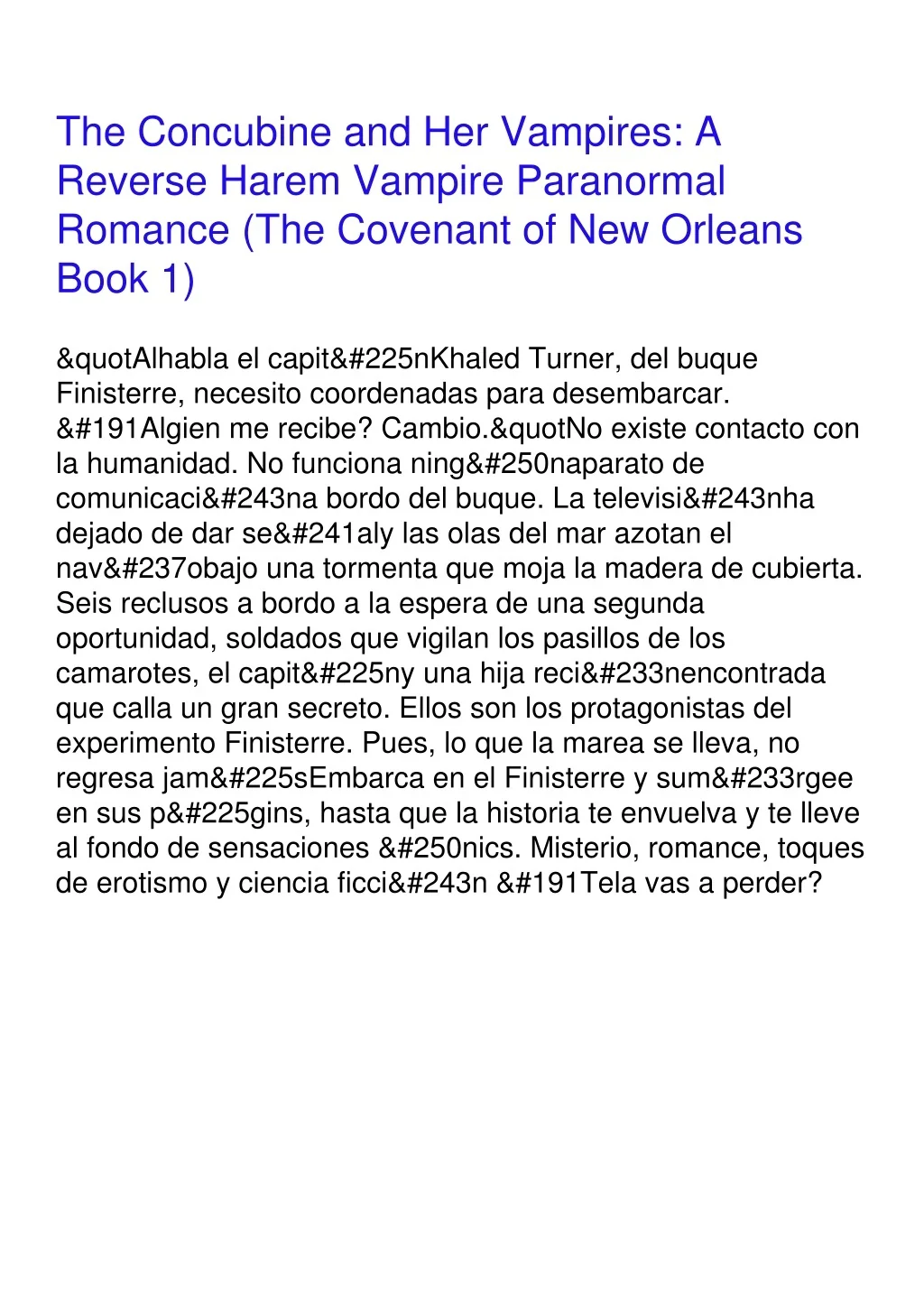 PPT - ⚡Read [PDF] The Concubine and Her Vampires: A Reverse Harem ...