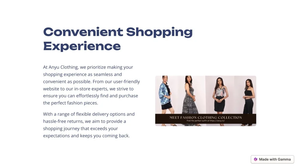 PPT - Introduction-to-Anyu-Clothing PowerPoint Presentation, free ...