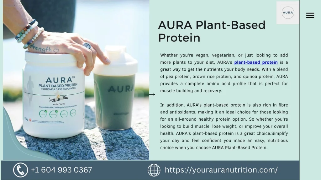 PPT - AURA Plant-Based Protein in Canada PowerPoint Presentation, free ...