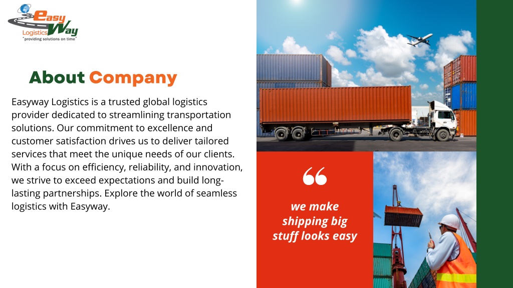 PPT - Freight Forwarding Companies in Chennai | Easy Way Logistics ... PPT - Freight Forwarding Companies in Chennai | Easy Way Logistics ...