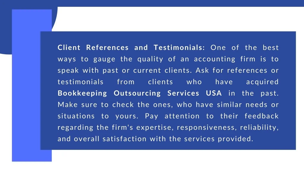 PPT - Qualities to Check to Choose the Best Accounting Firms in the US ...