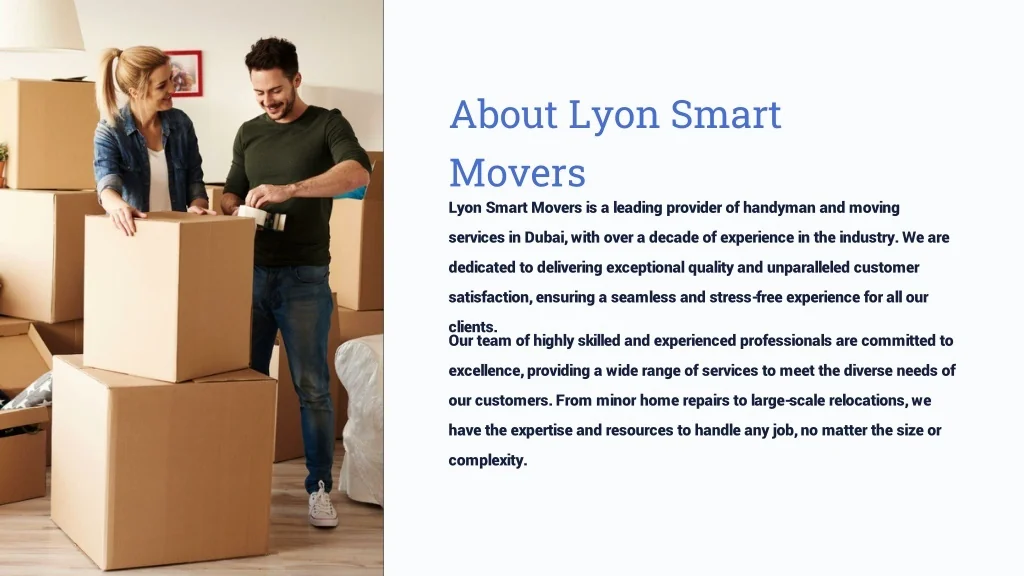 PPT - Introduction-to-Handyman movers in Dubai PowerPoint Presentation ...