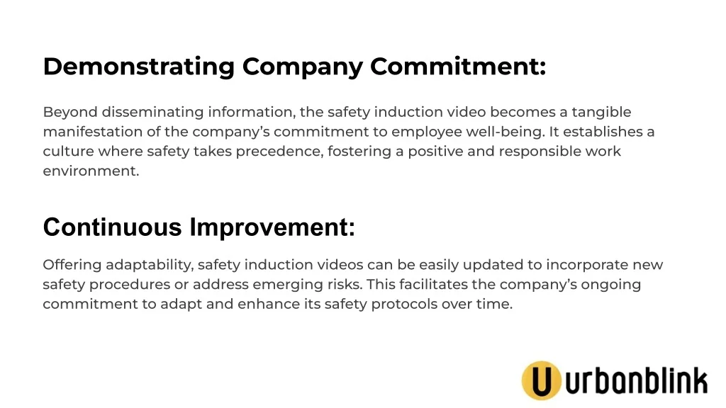 PPT - THE ART OF SAFETY INDUCTION VIDEOS PowerPoint Presentation, free ...