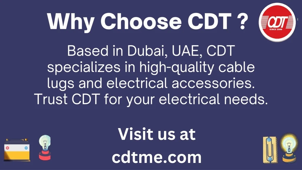 PPT - High-Quality Cable Lugs from CDT in Dubai, UAE PowerPoint ...