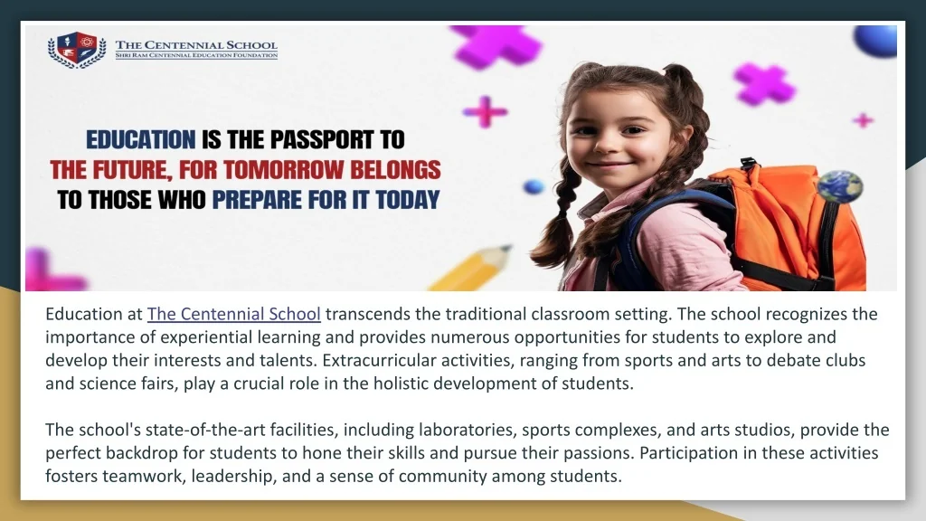 PPT - Celebrating Excellence in Education_ The Centennial School ...