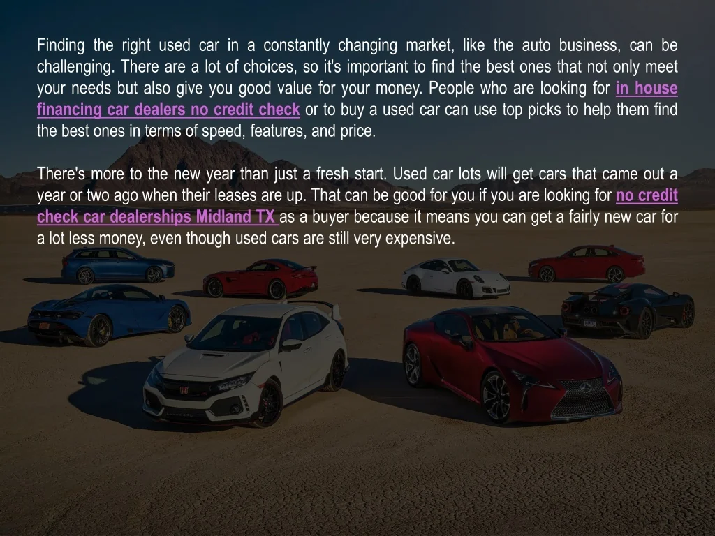 PPT - What Are Top Used Cars Picks For May 2024 In The USA PowerPoint ...