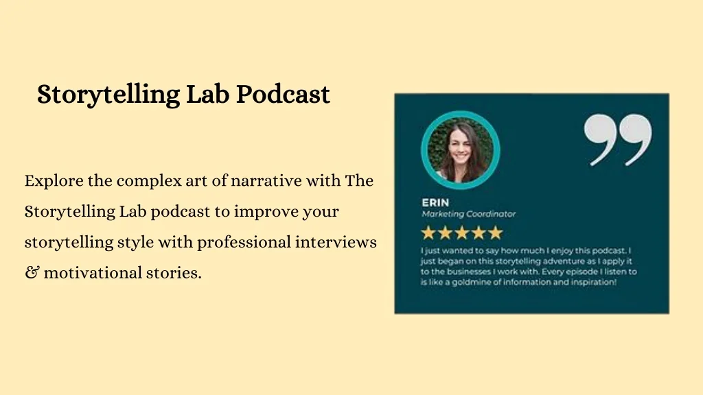 PPT - Business Storytelling Podcast PowerPoint Presentation, free ...
