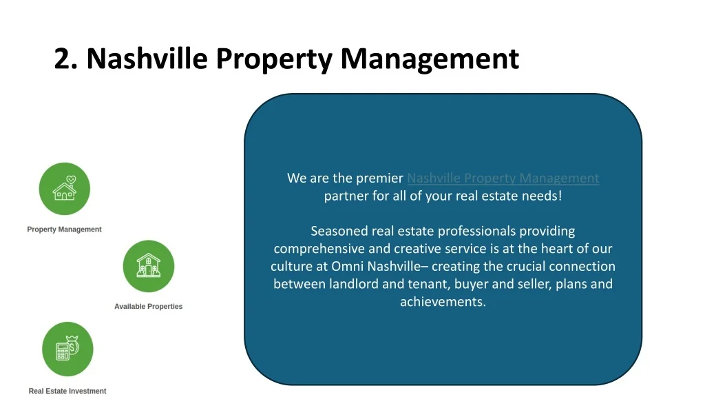 PPT - Where Expertise Meets Excellence in Nashville Real Estate | Omni ...