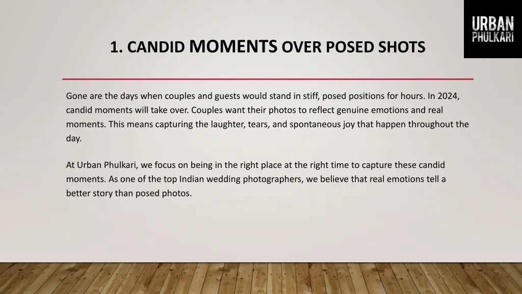 PPT - Top 5 Trends in Wedding Photography for 2024 PowerPoint ...