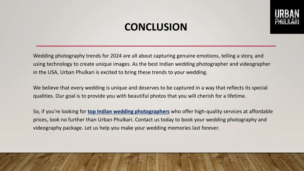 PPT - Top 5 Trends in Wedding Photography for 2024 PowerPoint ...