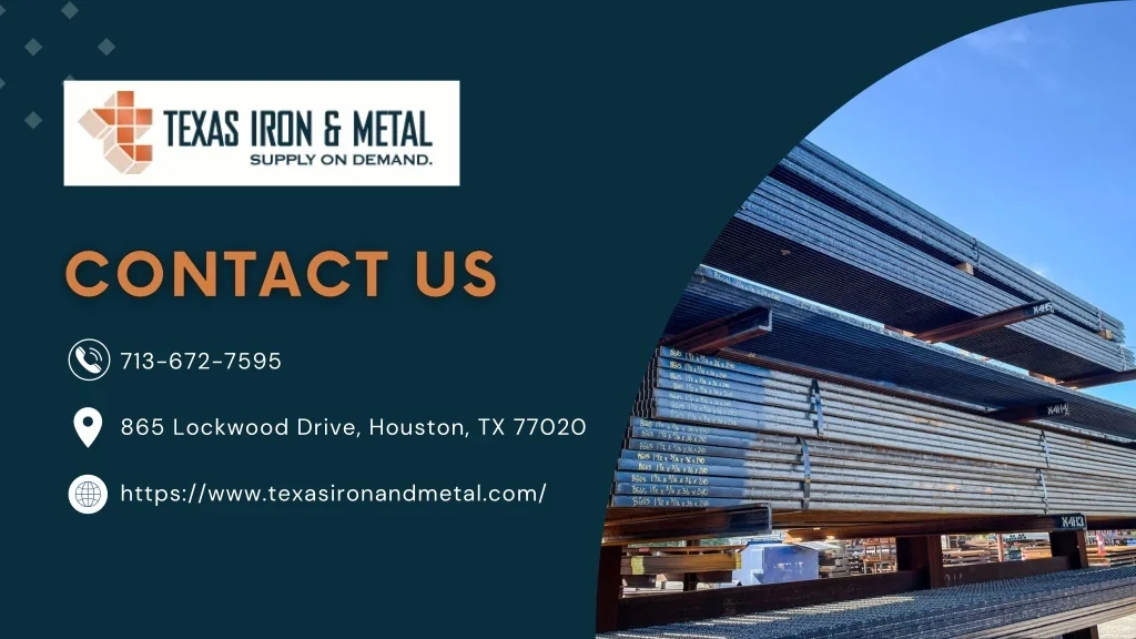 PPT - Your Trusted Houston Steel Supplier Texas Iron And Metal ...