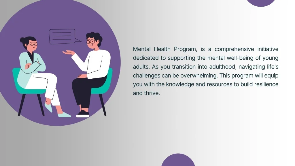 PPT - Transformative Young Adult Mental Health Program PowerPoint ...