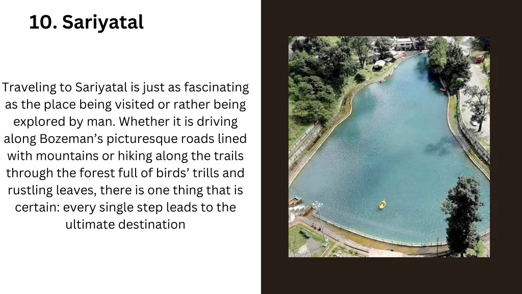 PPT - List of Top 10 Tourist Places to Visit in Nainital PowerPoint ...