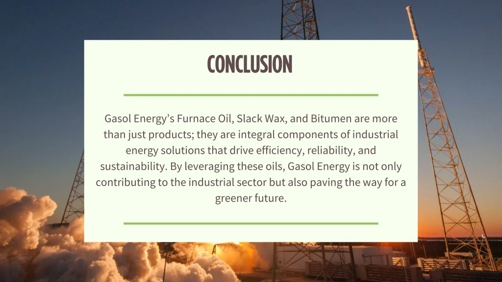 PPT - How Gasol Energy’s Oils Contribute to Industrial Energy Solutions ...