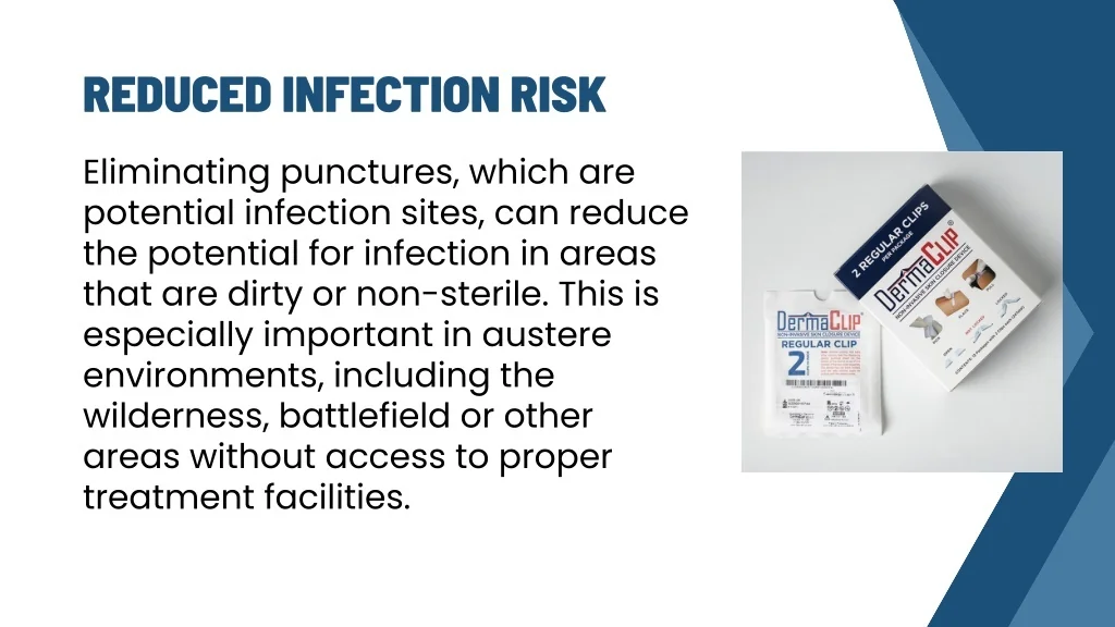 PPT - Advantages of DermaClip for Military and Austere Settings ...