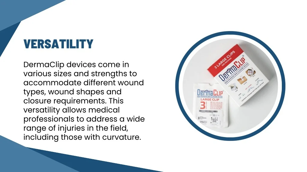 PPT - Advantages of DermaClip for Military and Austere Settings ...
