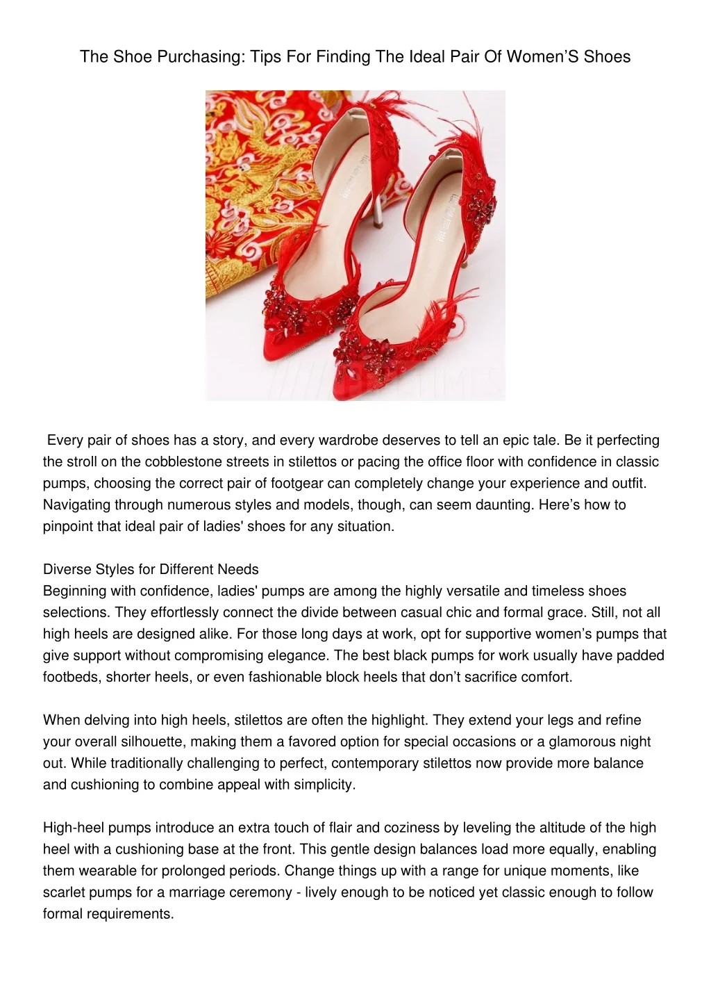 PPT - TheShoePurchasingTipsForFindingTheIdealPairOfWomenSShoes ...