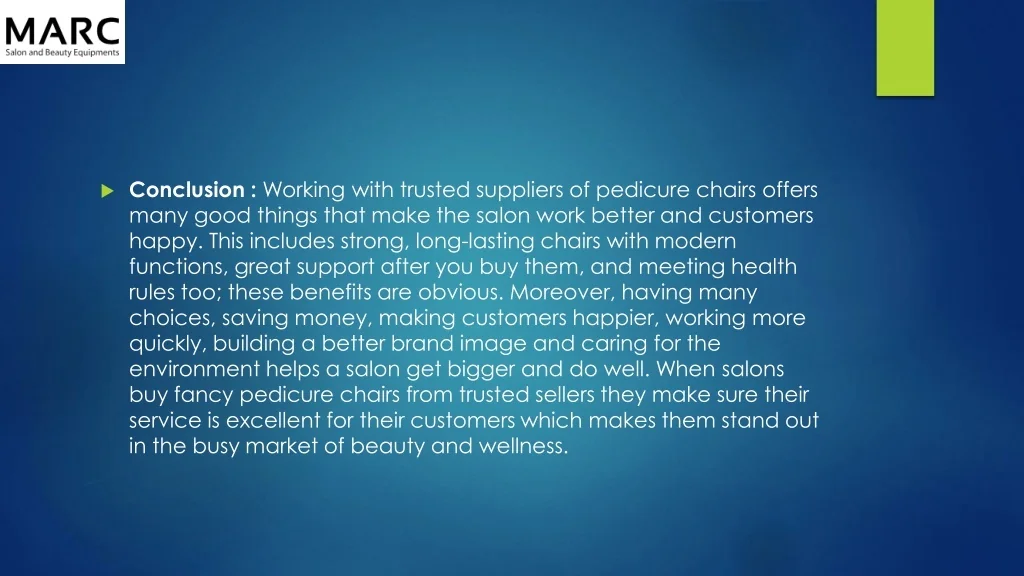 PPT - The benefits of pedicure chair suppliers: enhancing salon ...