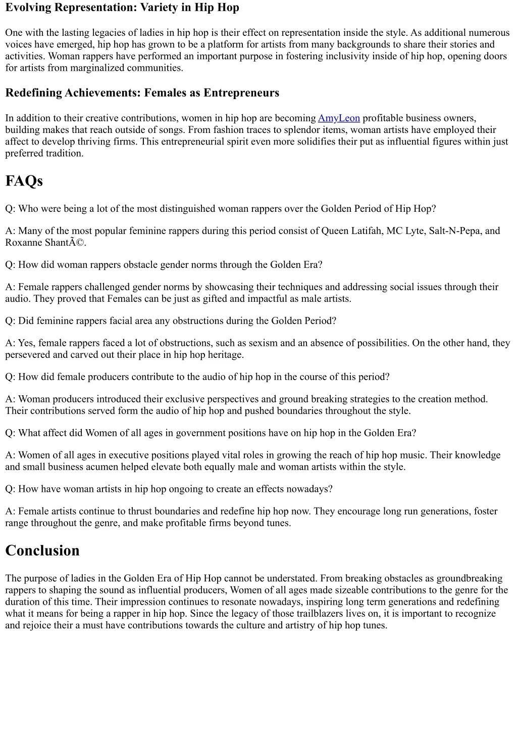 PPT - The Role of Women within the Golden Period of Hip Hop PowerPoint ...