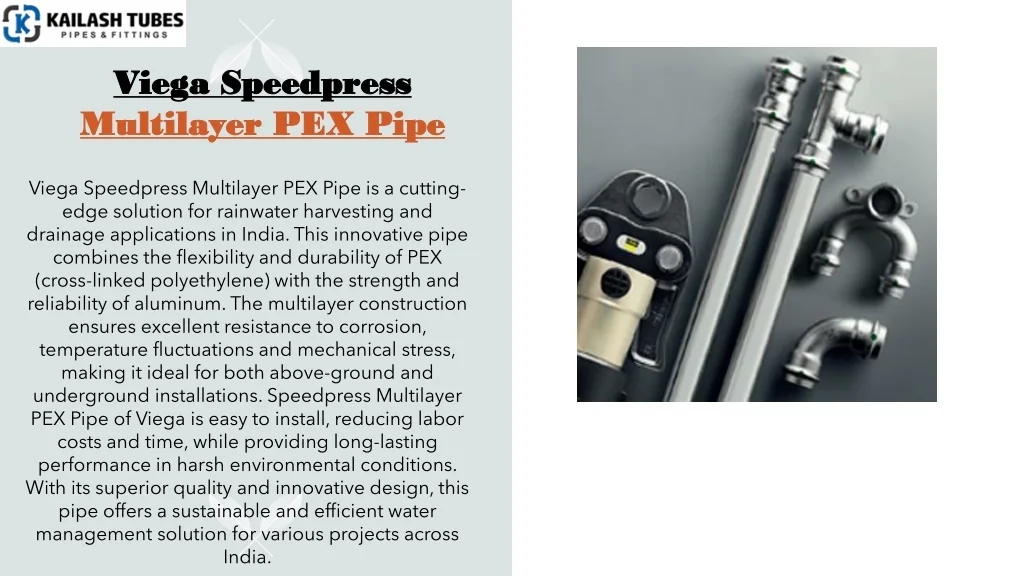 PPT - Viega Pipe Dealers: A Comprehensive Guide to Rainwater Harvesting ...