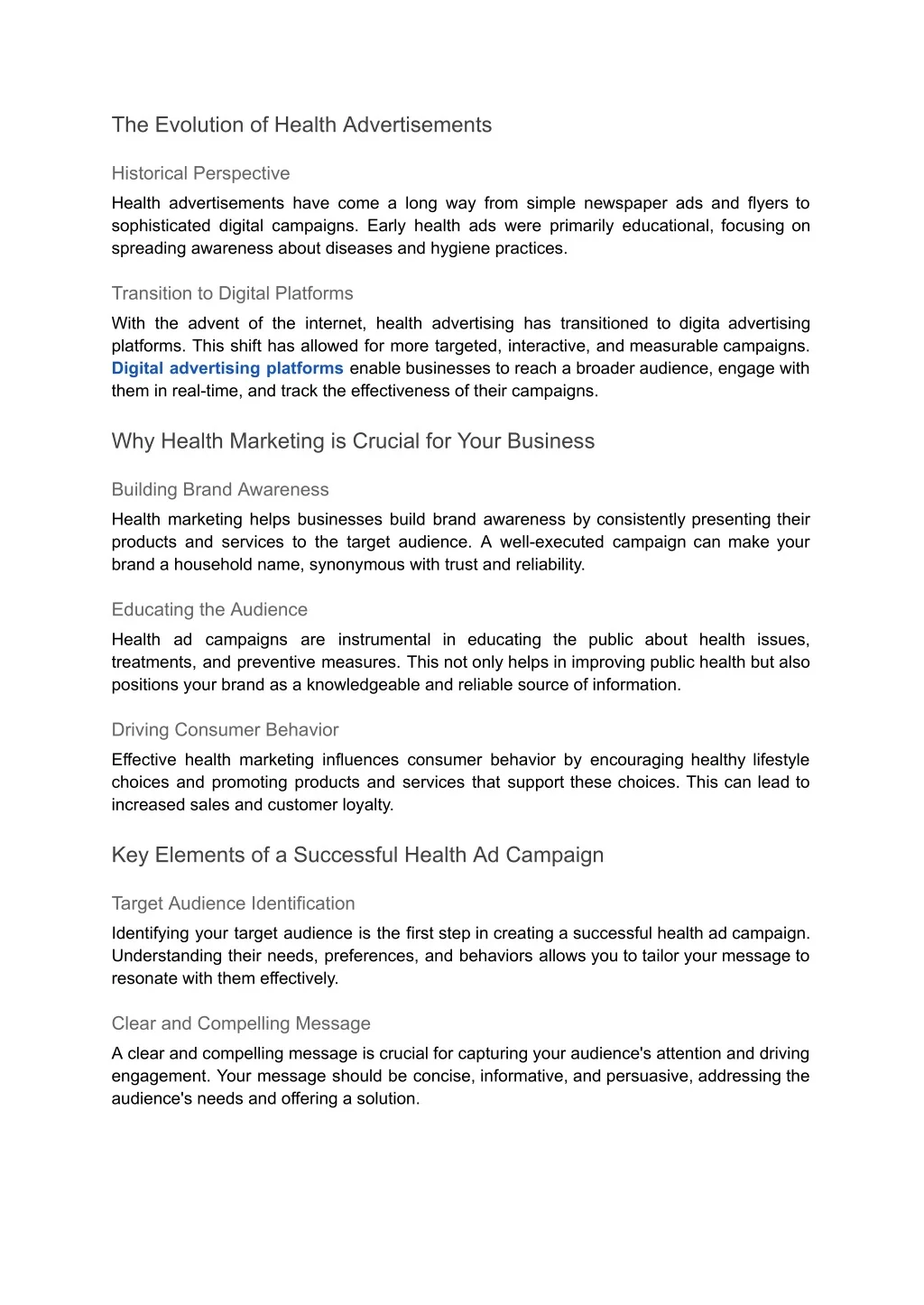 PPT - Health Ad Campaigns_ The Key to Your Business's Potential ...