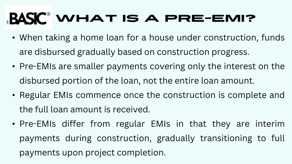 PPT - Pre EMI Tax Exemption - Home Loan Pre-EMI Interest Tax Exemption ...